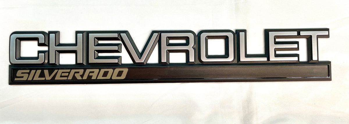 OBS SILVERADO Tailgate Emblem – Route LA Custom Parts
