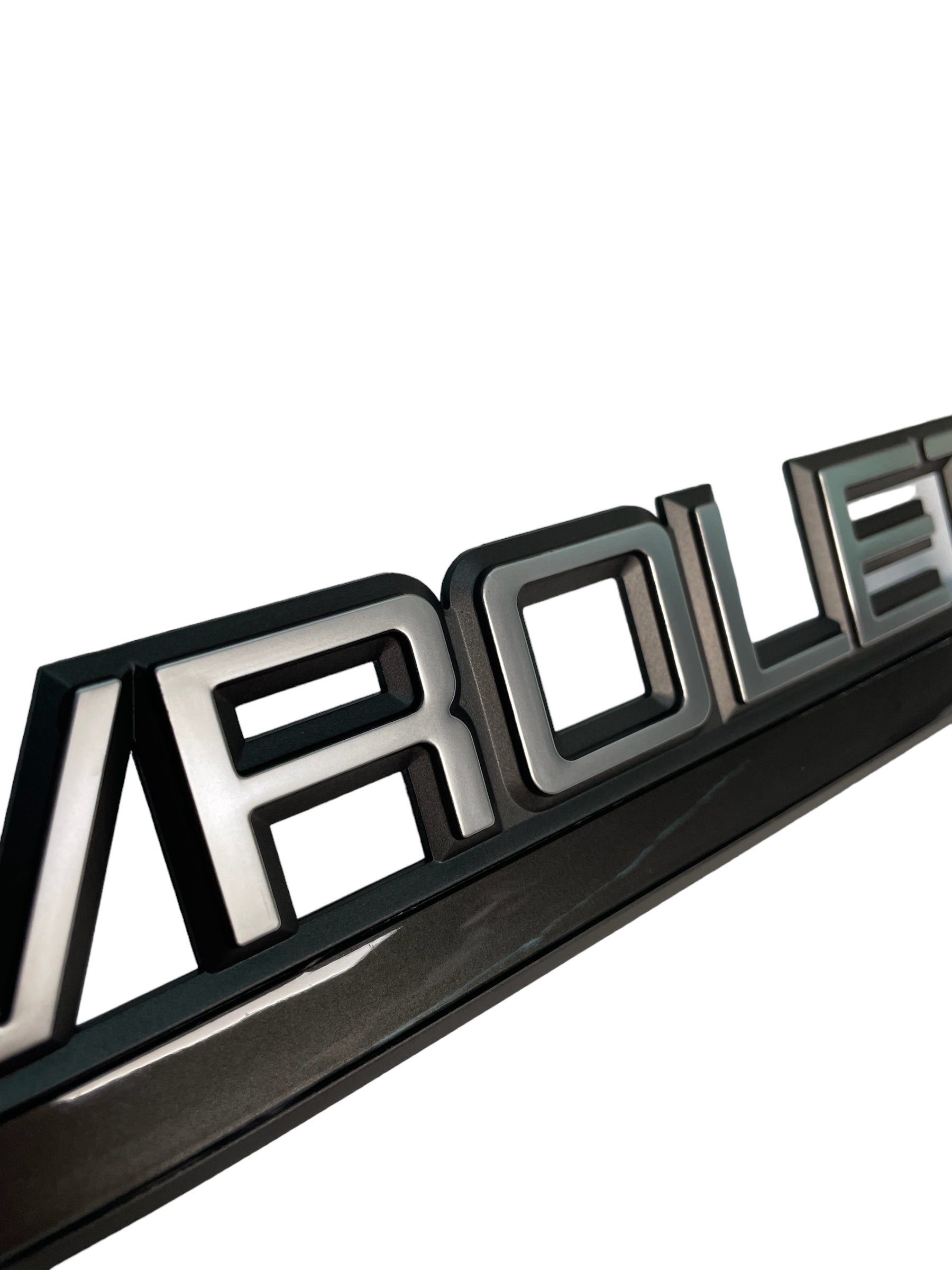 OBS SILVERADO Tailgate Emblem – Route LA Custom Parts