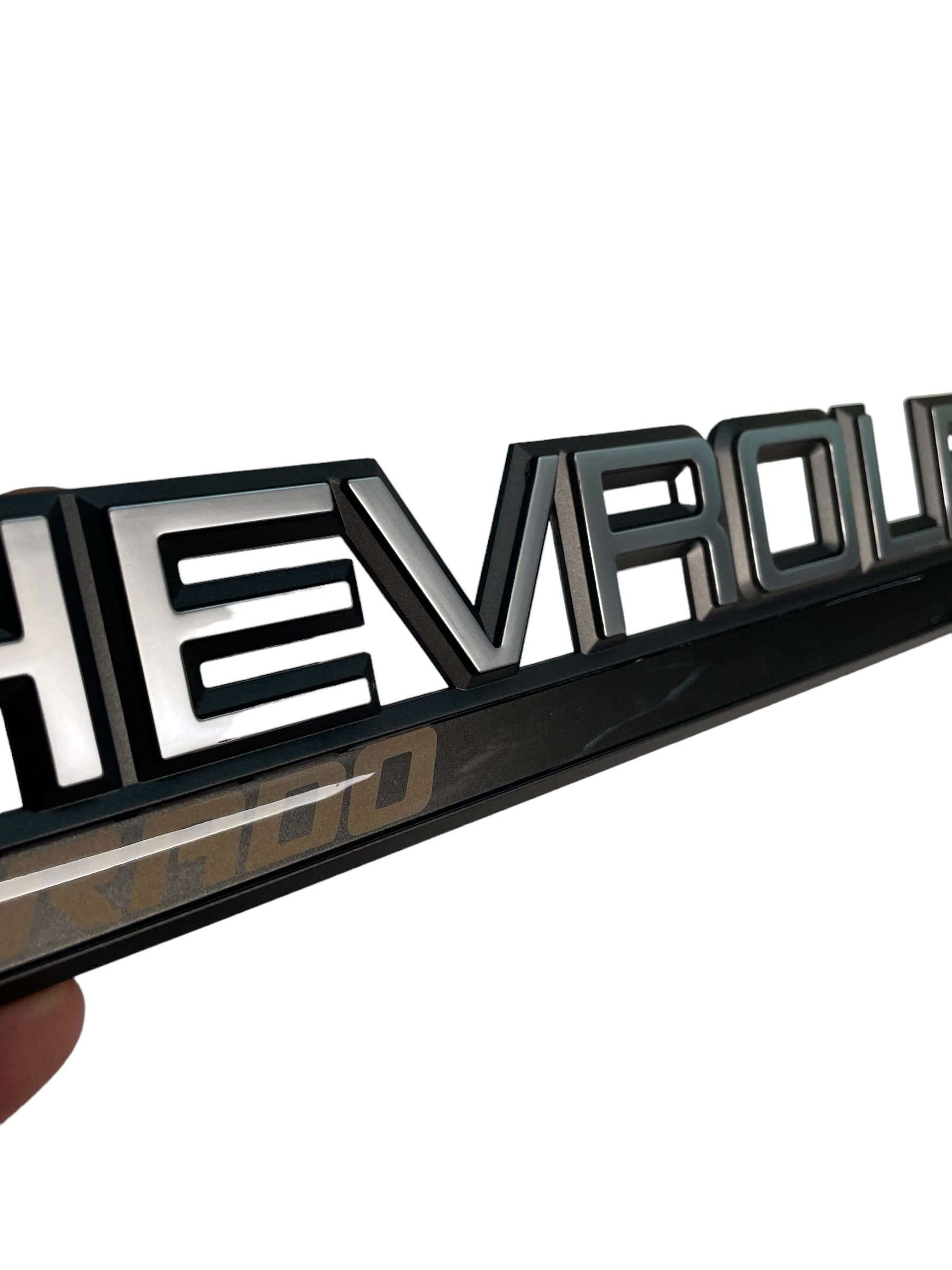 OBS SILVERADO Tailgate Emblem – Route LA Custom Parts