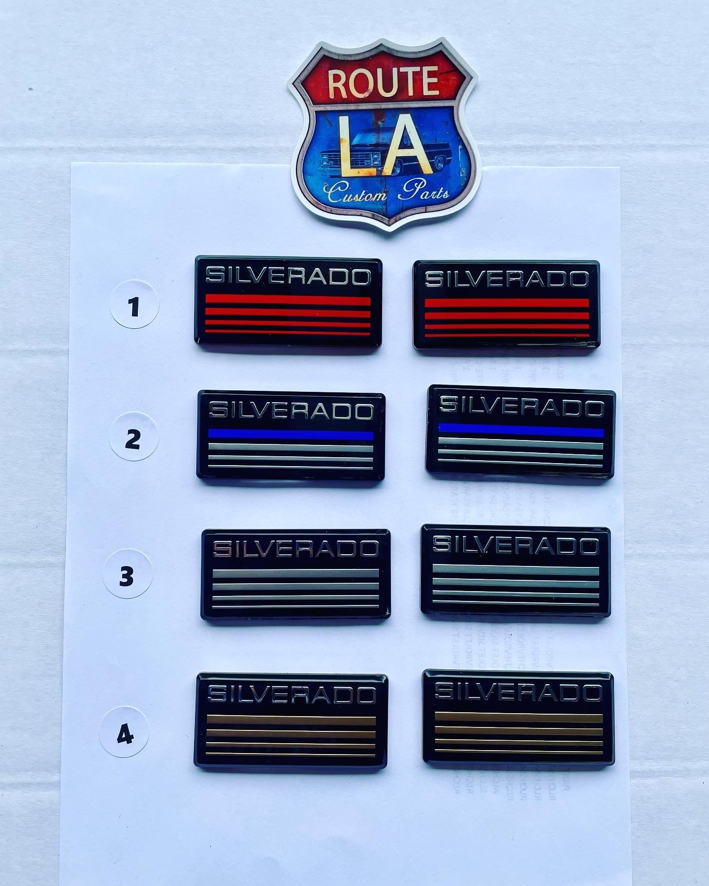 Badges – Route LA Custom Parts